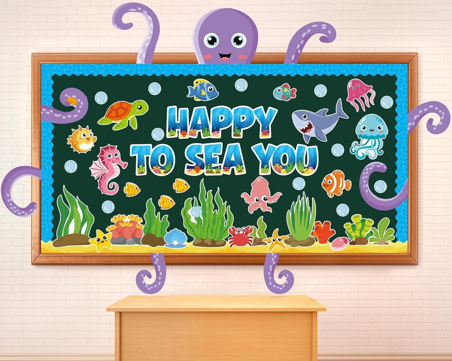 Bulletin Board Set Under the Sea Summer Classroom Bulletin Board ...