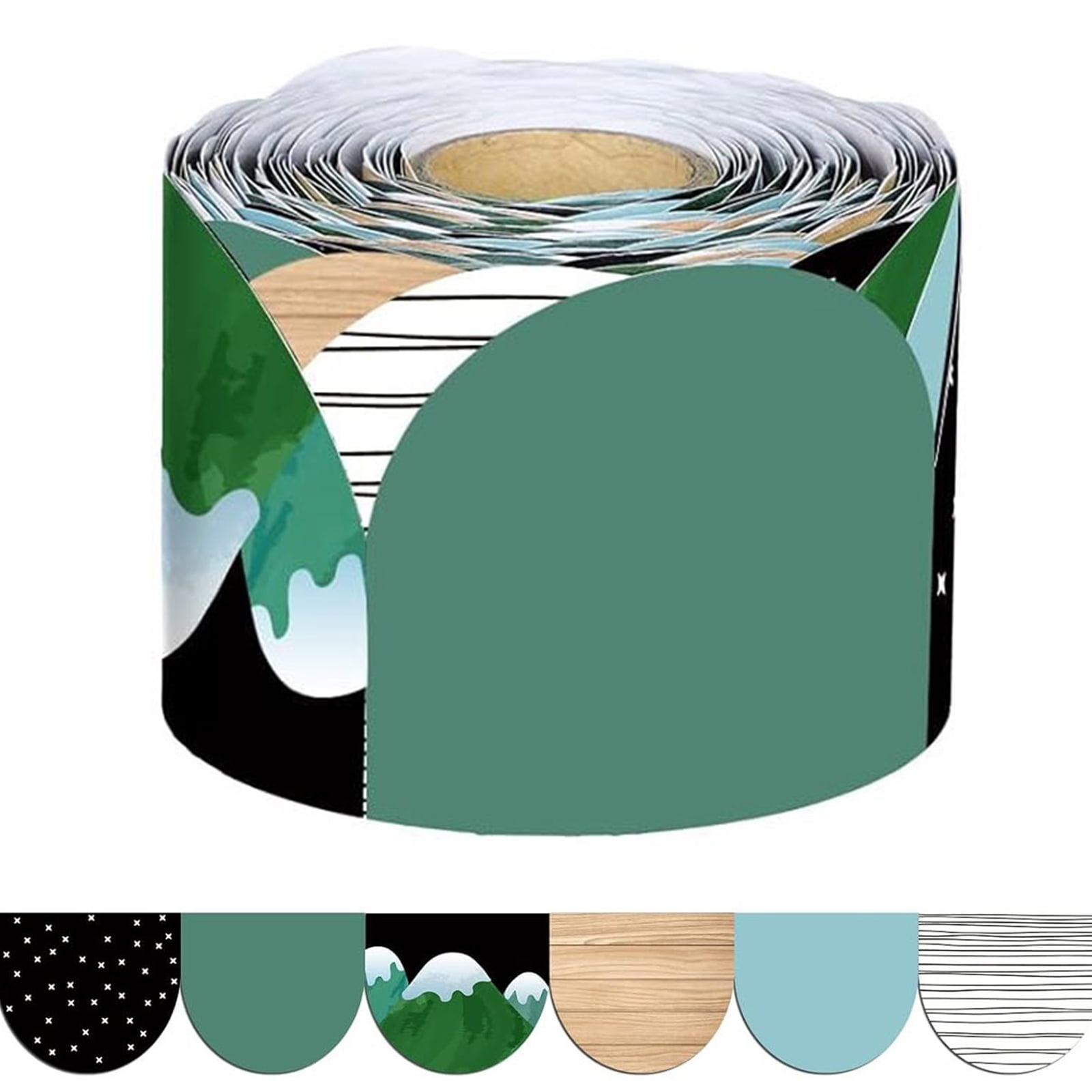 Bulletin Border Trim Scalloped Bulletin Board Borders Classroom Borders ...