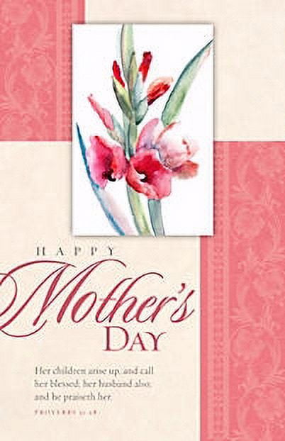 Bulletin-Happy Mother's Day (Proverbs 31:28 KJV) (Pack Of 100 ...