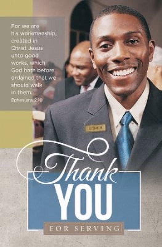 Bulletin-Honoring Ushers: Usher Anniversary-Thank You For Serving ...