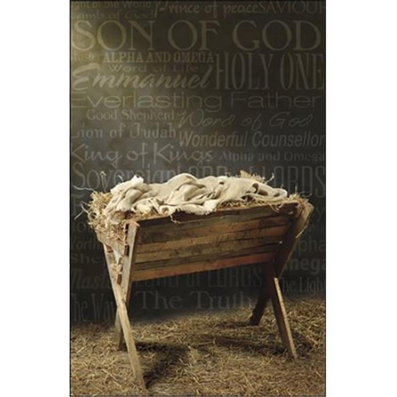 Bulletin-Names Of Jesus/Manger (Christmas) (Pack Of 50) - Walmart.com