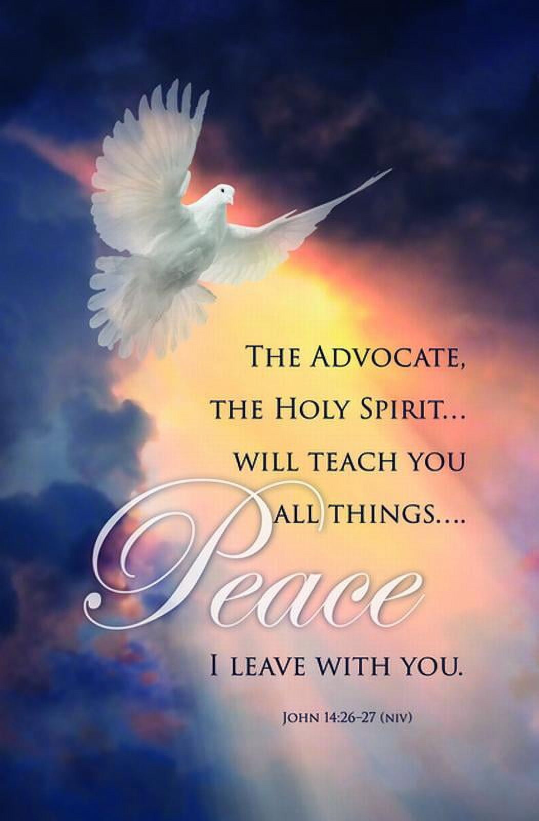 Bulletin - Pentecost: The Advocate, the Holy Spirit...Will Teach You ...