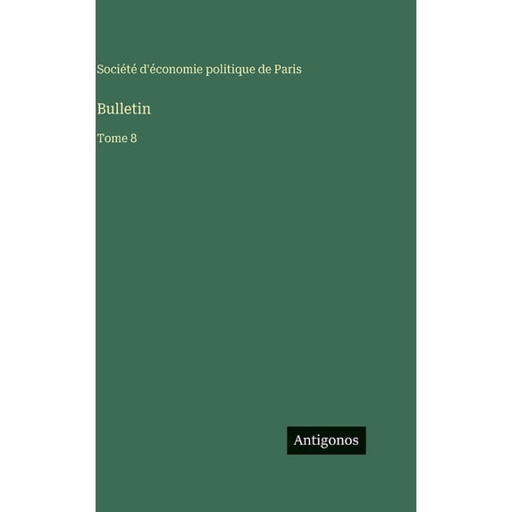 Bulletin: Tome 8, (Hardcover) - Walmart.com