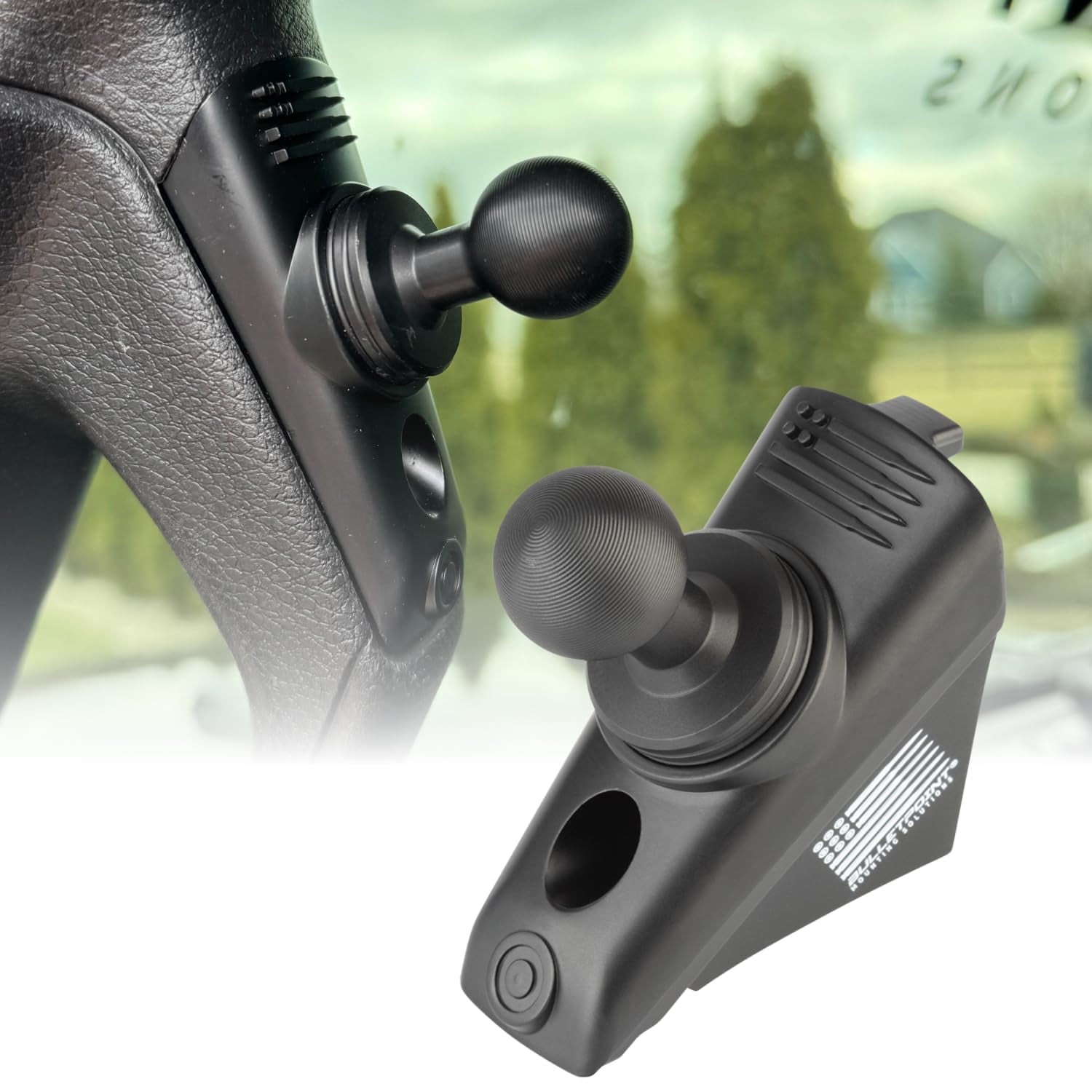 Bulletpoint Mounting Solutions A-Pillar Device Mount with 20mm Ball ...