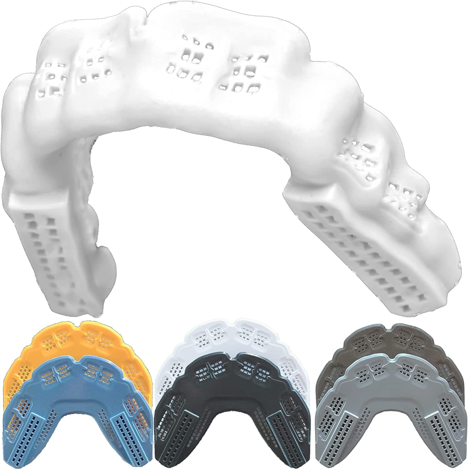 BulletProof MouthGuards Youth Mouth Guard, Thin, Strong, Breathable ...