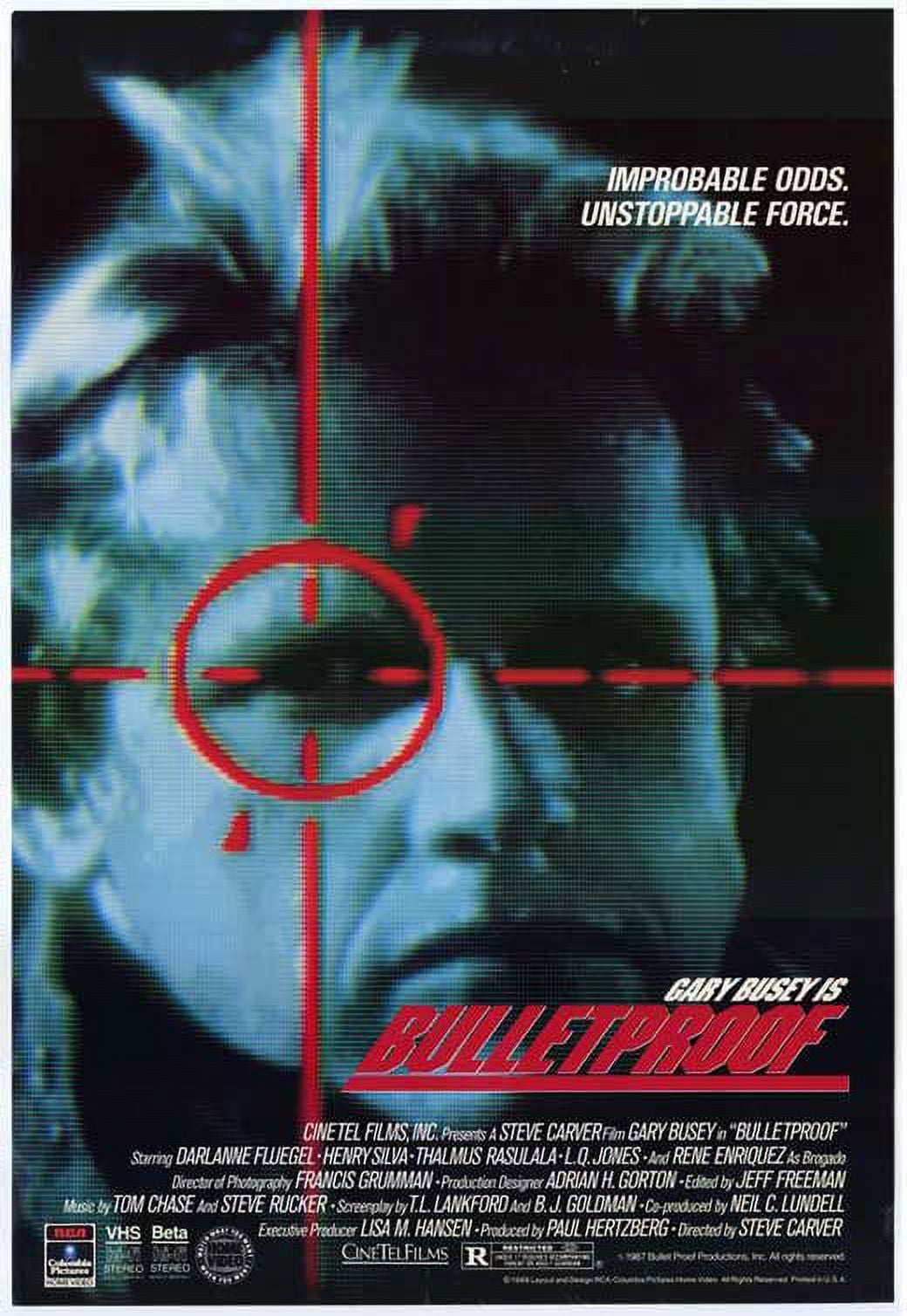 Bulletproof POSTER (27x40) (1988) - Walmart.com