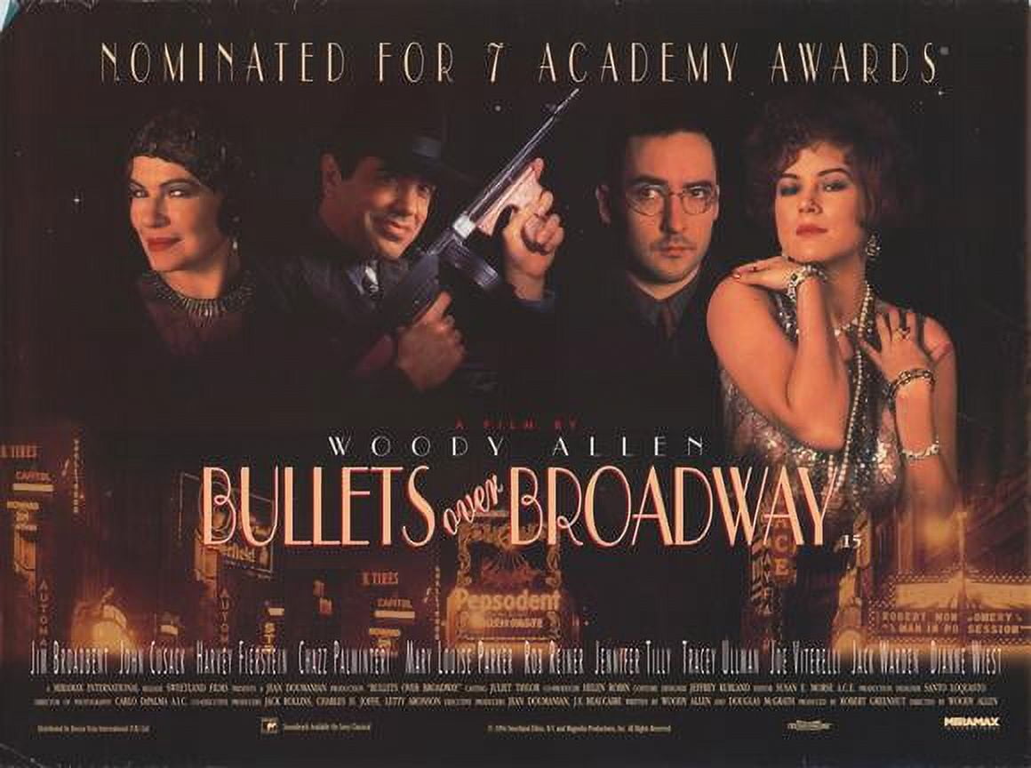 Bullets Over Broadway - movie POSTER (Style A) (30" x 40") (1994 ...