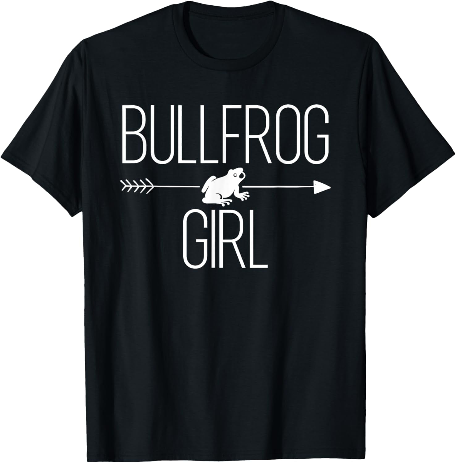 Bullfrog Girl Gift For Women Toad Animal Lover T-Shirt - Walmart.com