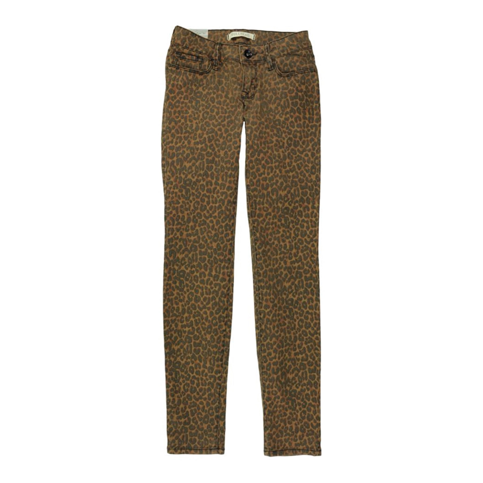 Bullhead Denim Co. Womens Low Rise Animal Skinny Fit Jeans ...