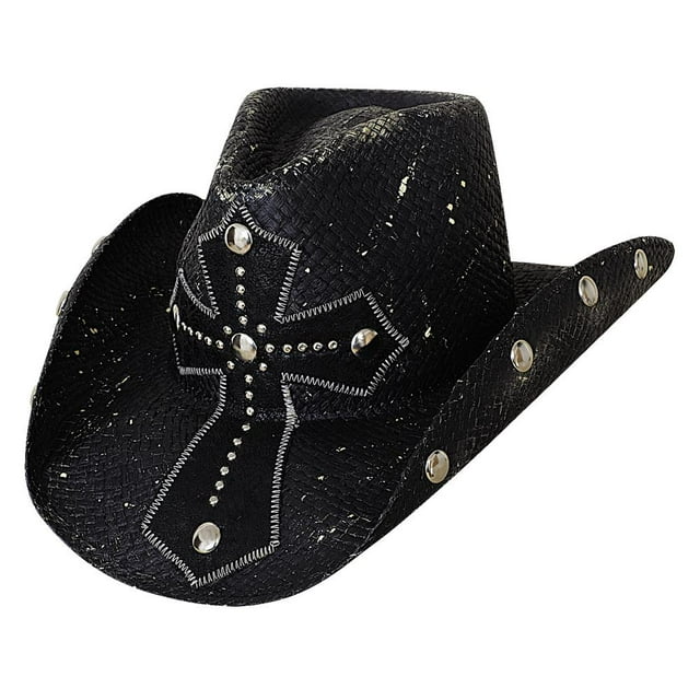 Western Adult - Bullhide Hats 2667Bl Sassy Cowgirl No Mercy Large Black ...