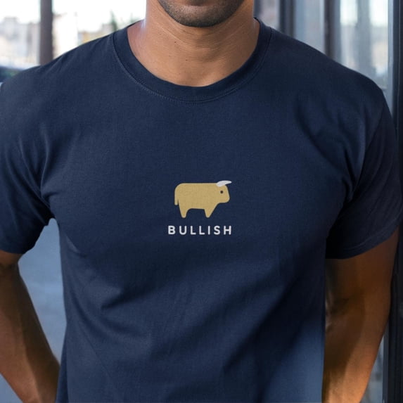 Bullish T-Shirt, Stock Market Trader Tee, Wall Street Investor Shirt ...