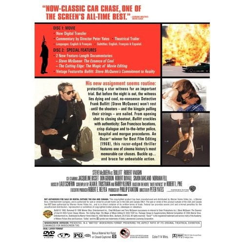 Bullitt (DVD) - Walmart.com