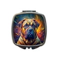 Bullmastiff Dog Abstract Stylized Art Travel Makeup Handbag Purse Small ...