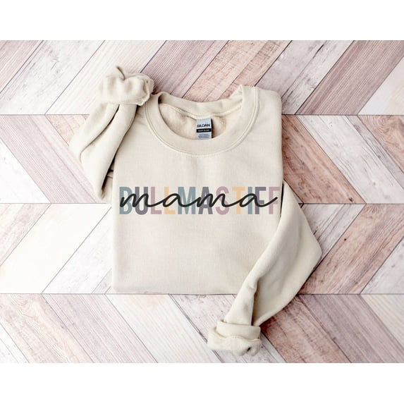 Bullmastiff Mom T-Shirt Bullmastiff Gifts For Her Bullmastiff Mama T ...