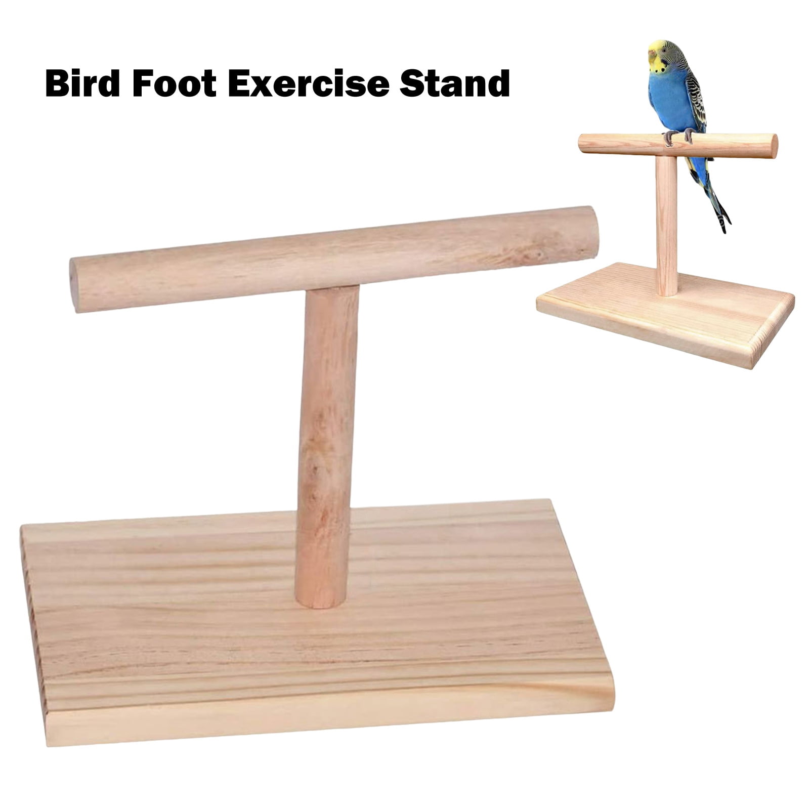 Bullpaw Bird Perch Stand Cockatiel Training Exercise Play Stand ...