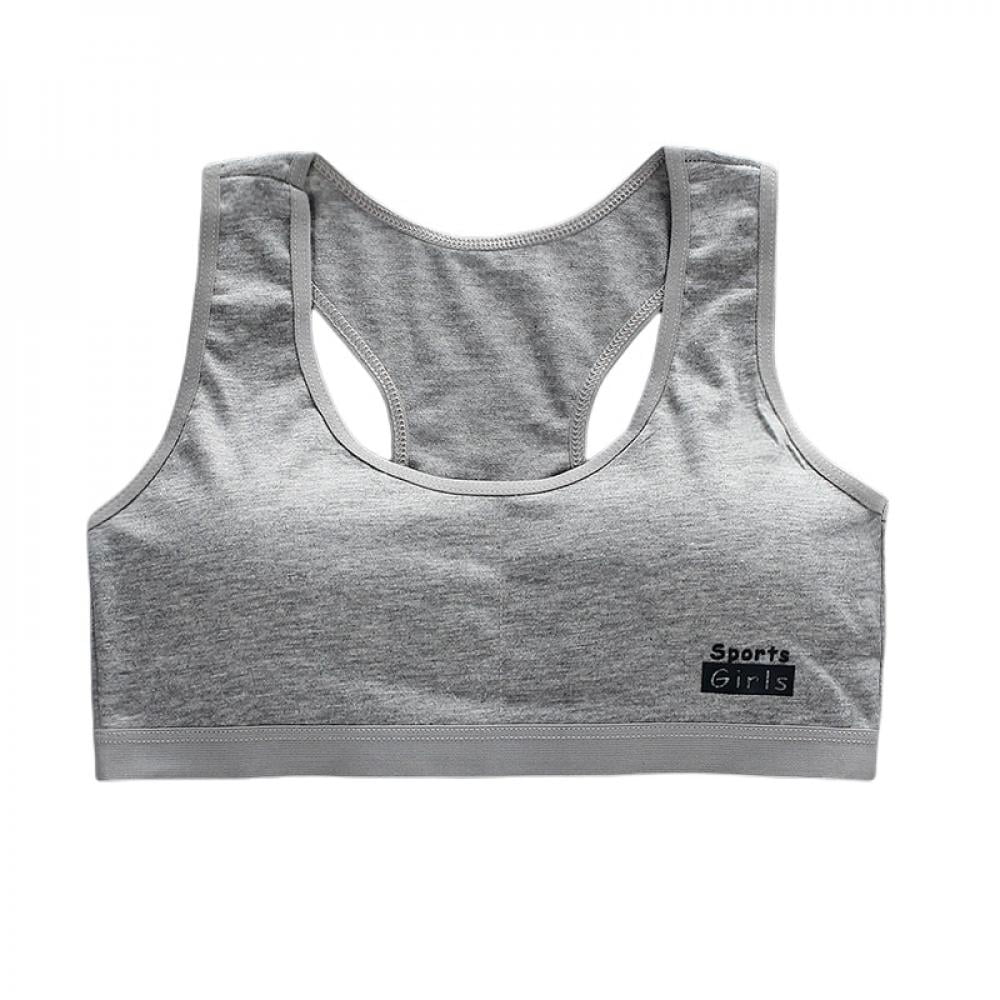 Bullpiano Gift Girl Bra Teen Crop Top Underwear Vest Racerback Puberty ...