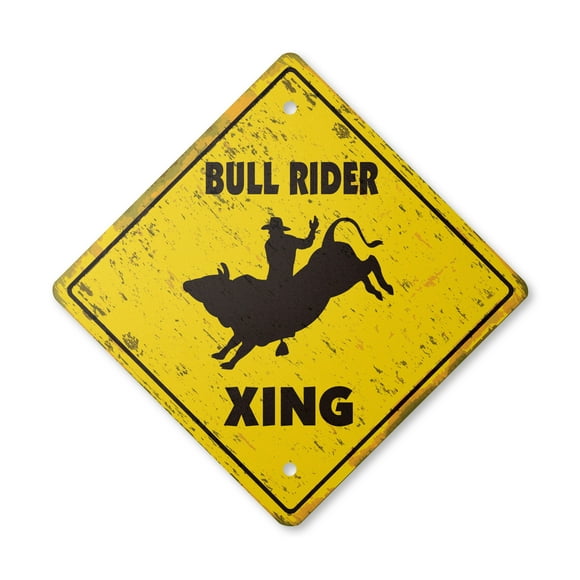 Rodeo Ahead Sign