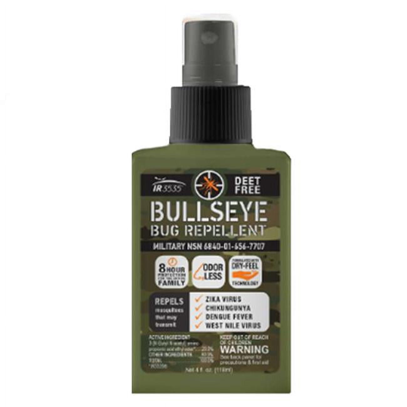 BullsEye BullsEye 4 oz Deet Free Bug Repellent Spray - Walmart.com