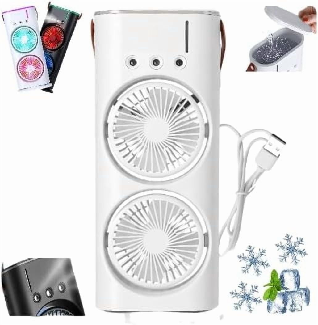 Bullseye Air Rechargeable Misting Fan, 2025 New Bullseye Air Portable ...