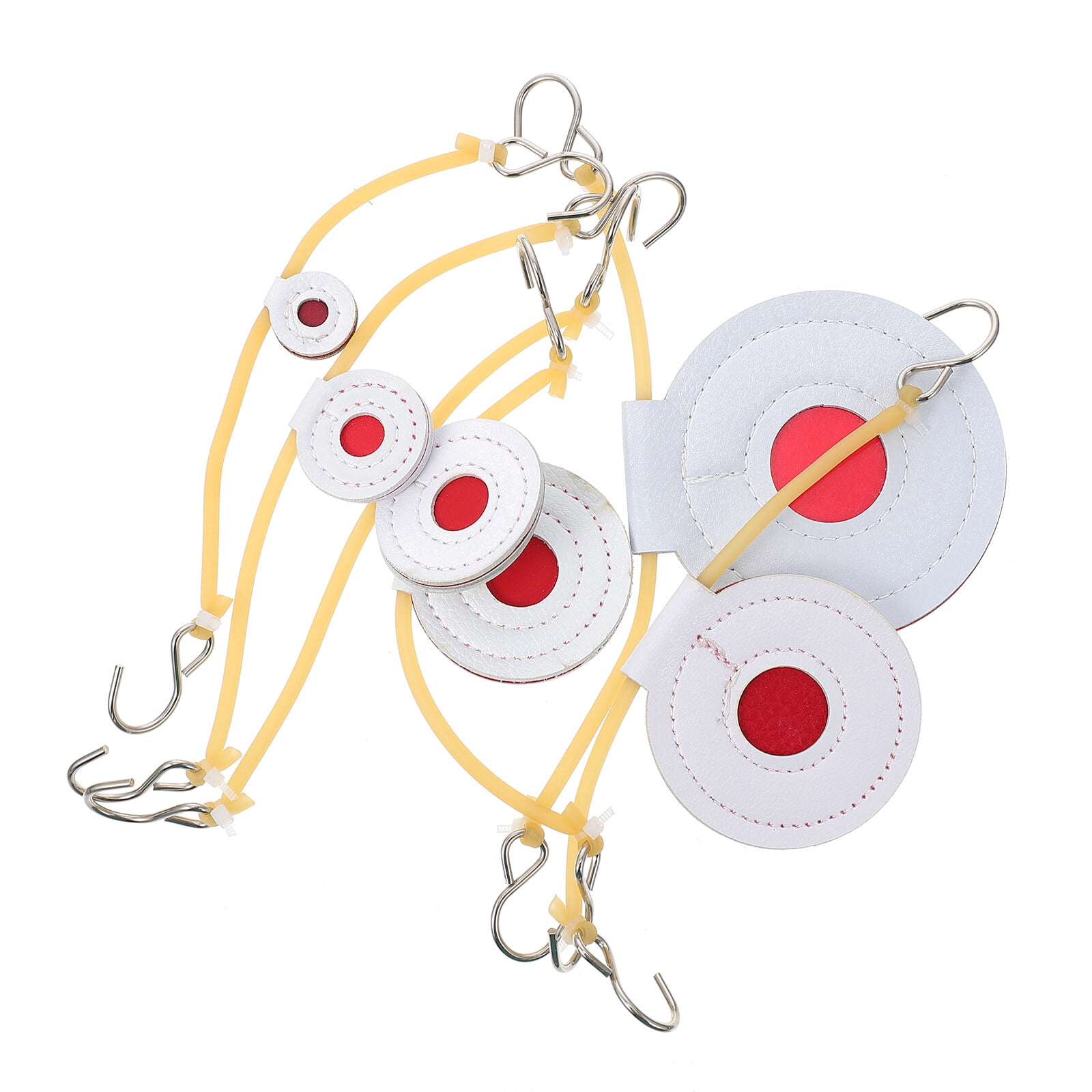 Bullseye Hunting Slingshots for Aim Outdoor White Super Fiber - Walmart.com