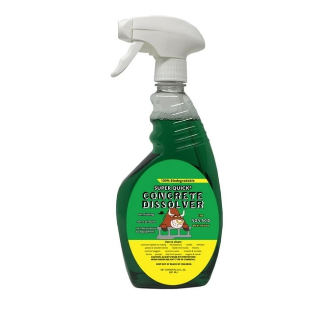 Bullseye Products Super Quick Concrete Dissolver 22Oz - Walmart.com