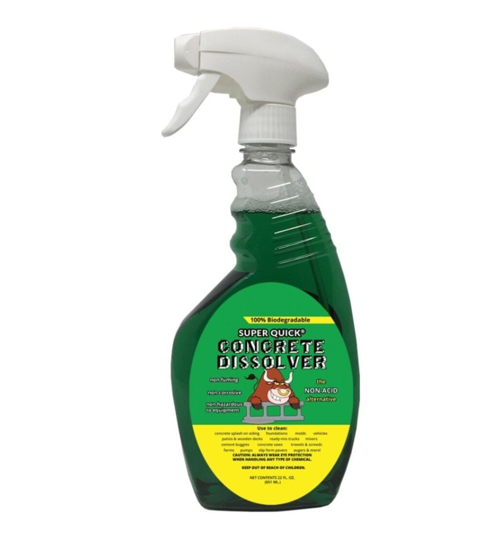 Bullseye Products Super Quick Concrete Dissolver 22Oz - Walmart.com