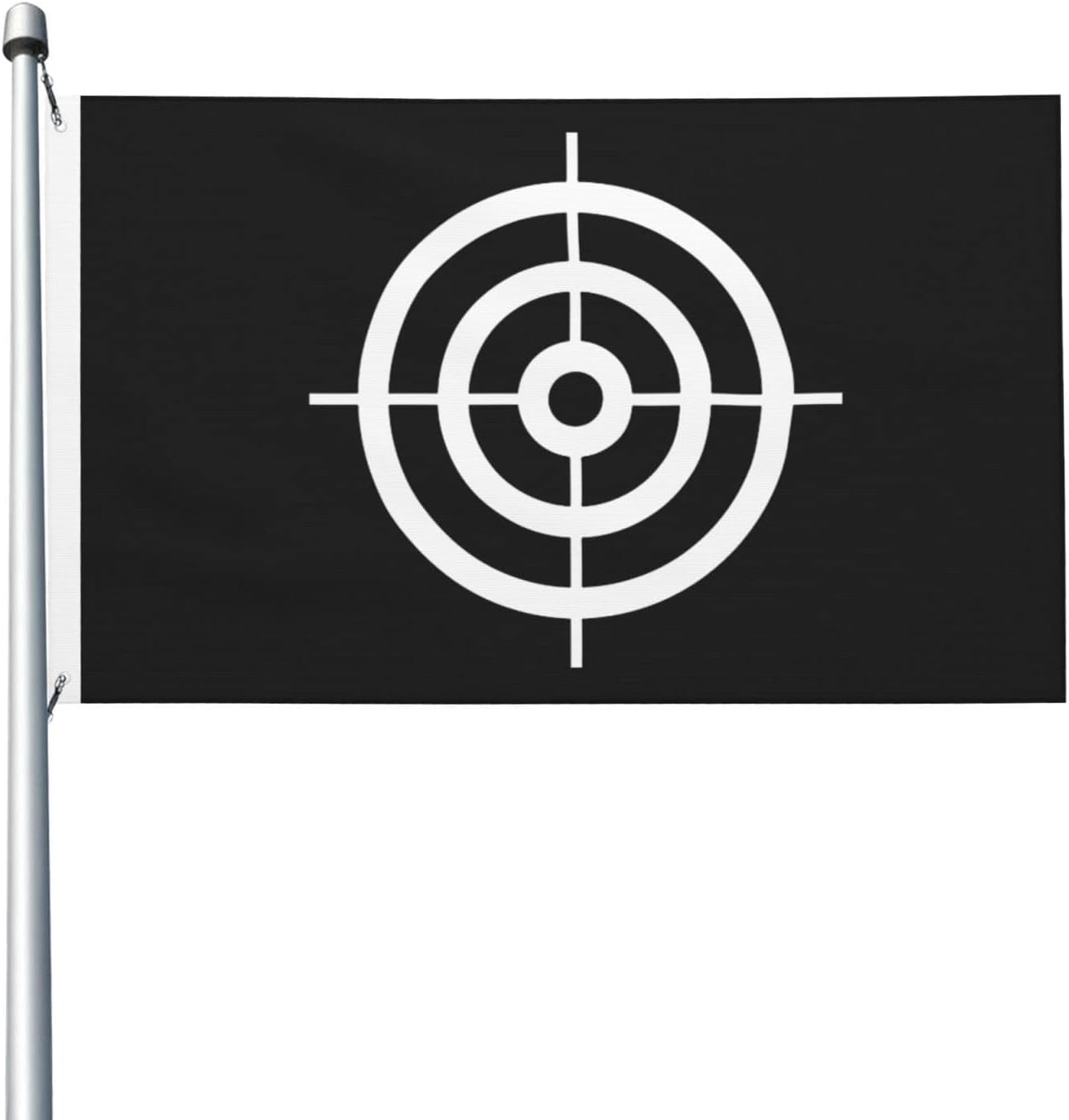 Bullseye Shooting Targets Flag 3x5 Ft Outdoor Decoration Banner Yard ...