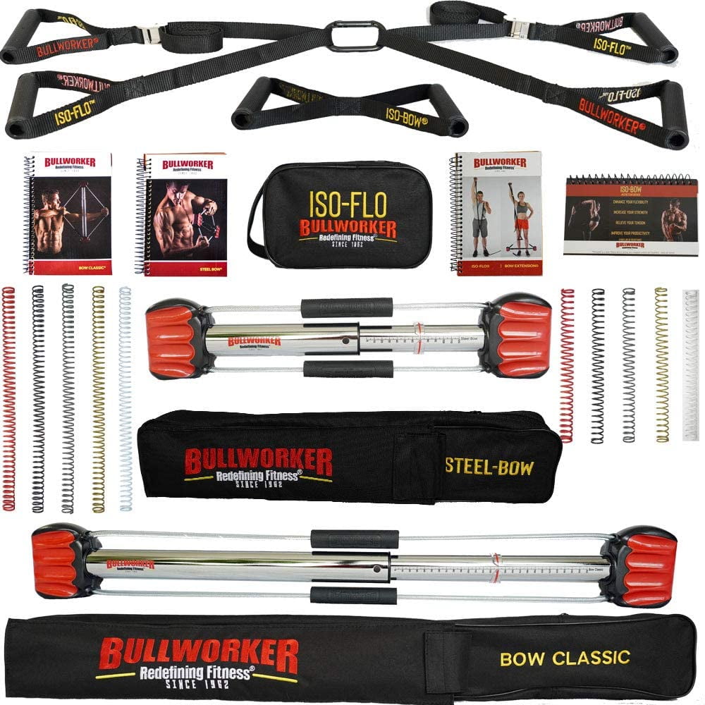 Bullworker Power Pack - Cross Training Portable Home Gym for Total Body ...