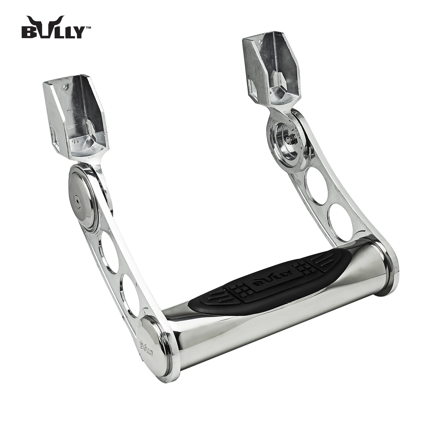 Bully AS-500S Chrome Series Universal Truck Aluminum Side Hoop Step ...