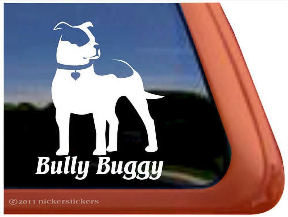 Bully Buggy | High Quality Vinyl Pitbull Pit Bull Dog APBT Window Decal ...