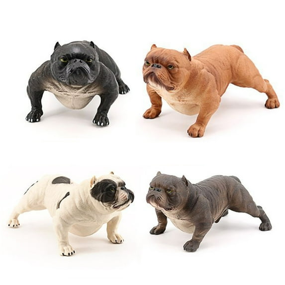Bully Dog PVC Model - Realistic Bully Dog PVC Animal Solid Model ...