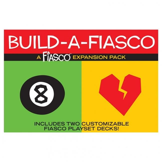 Bully Pulpit Games Fiasco Expansion Pack - Build-a-Fiasco Role Play ...