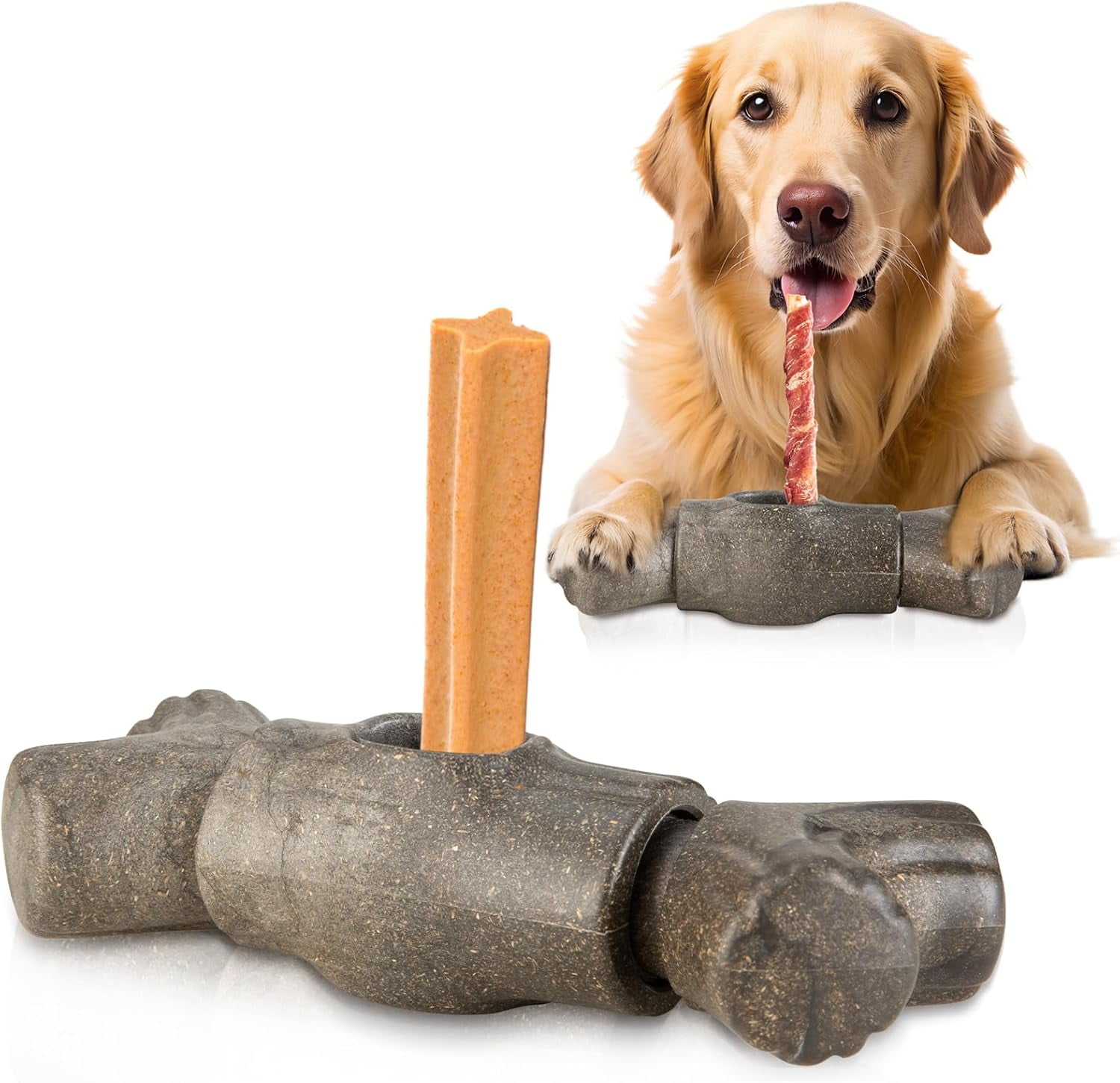 Bully Stick Holder for Dogs Bully Stick Safety Holder for Small Medium ...