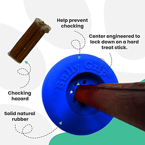 Bully Stick Holder for Dogs -Large Size - Interactive Dog Toy, Dog Treat Holder, Slow Feeder ...