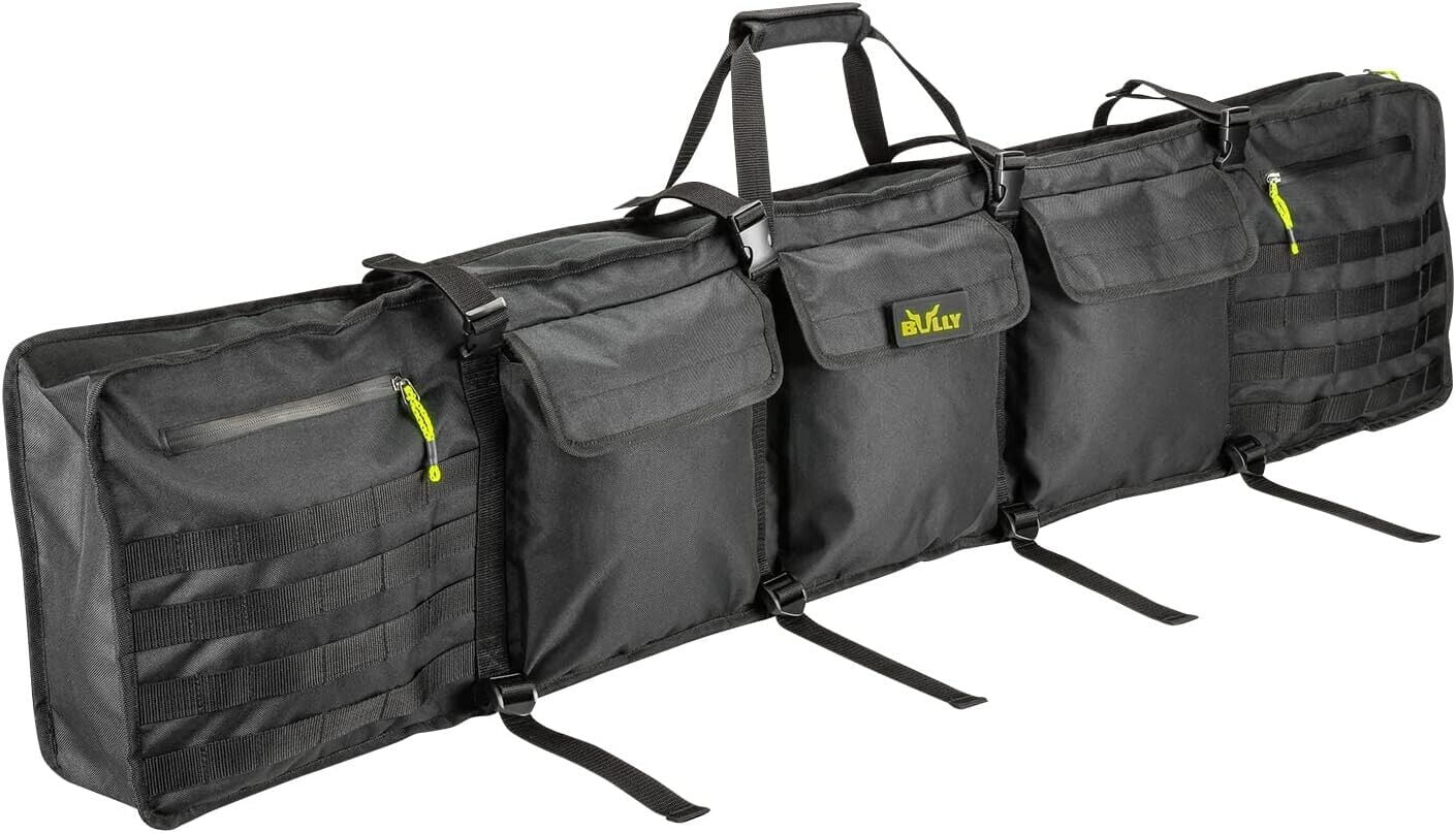 Bully Tactical 52" Single Long Rifle Bag Gun Range Molle Padded Soft ...