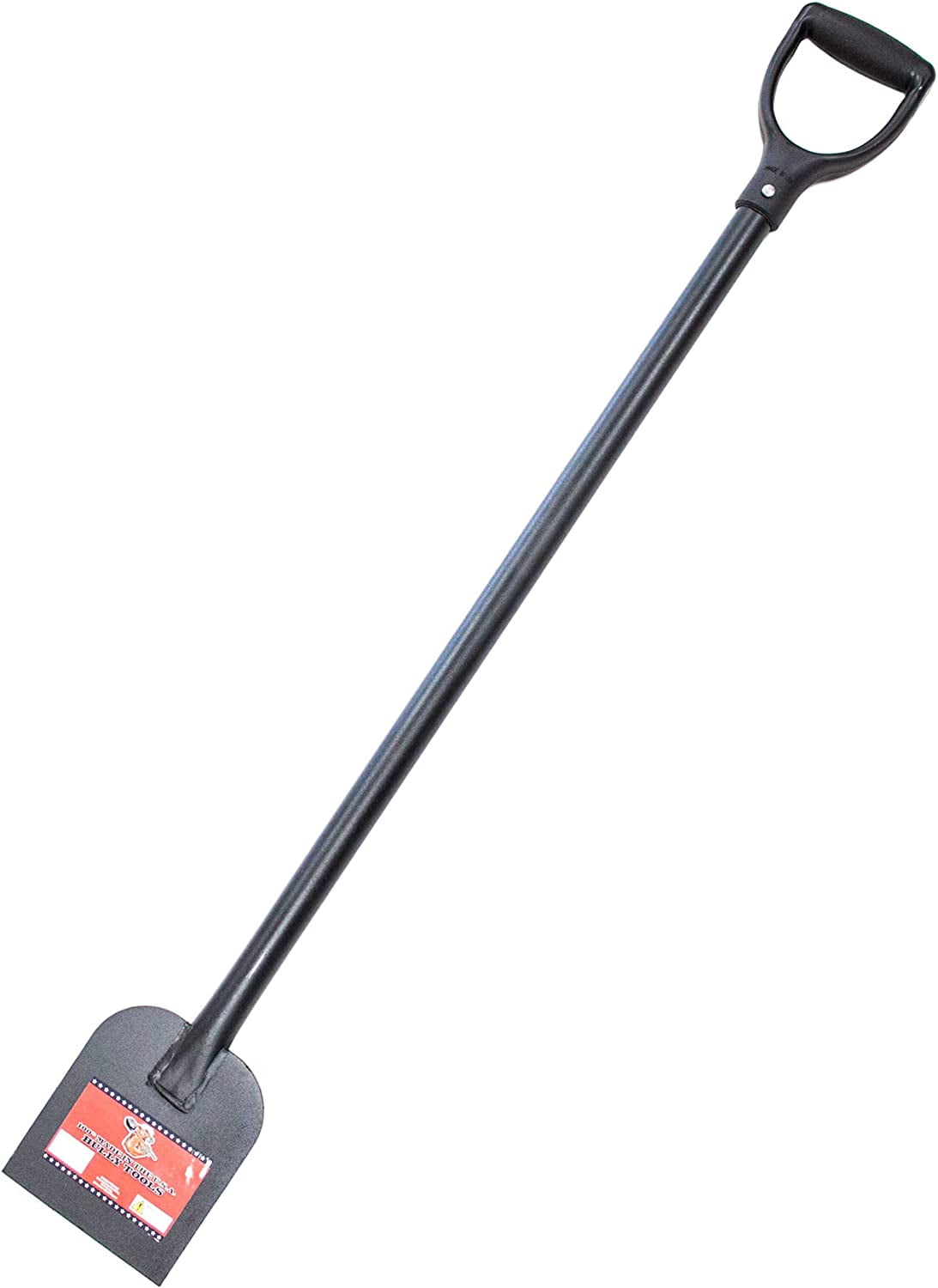 Bully Tools 92201 11-Gauge Steel Sidewalk and Ice Scraper with D-Grip ...