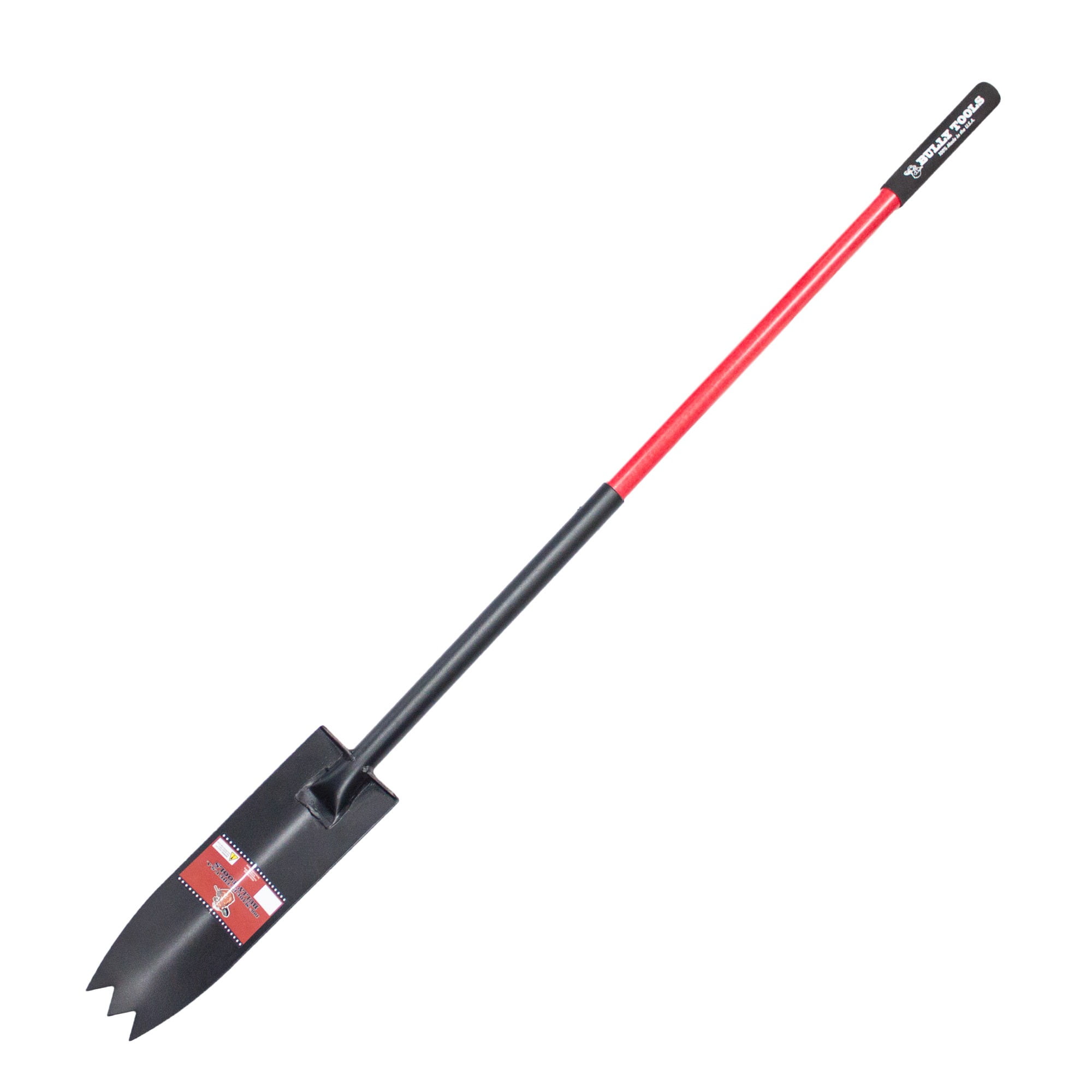 Bully Tools 95530 Excavator / Track Shovel with Long Fiberglass Handle ...