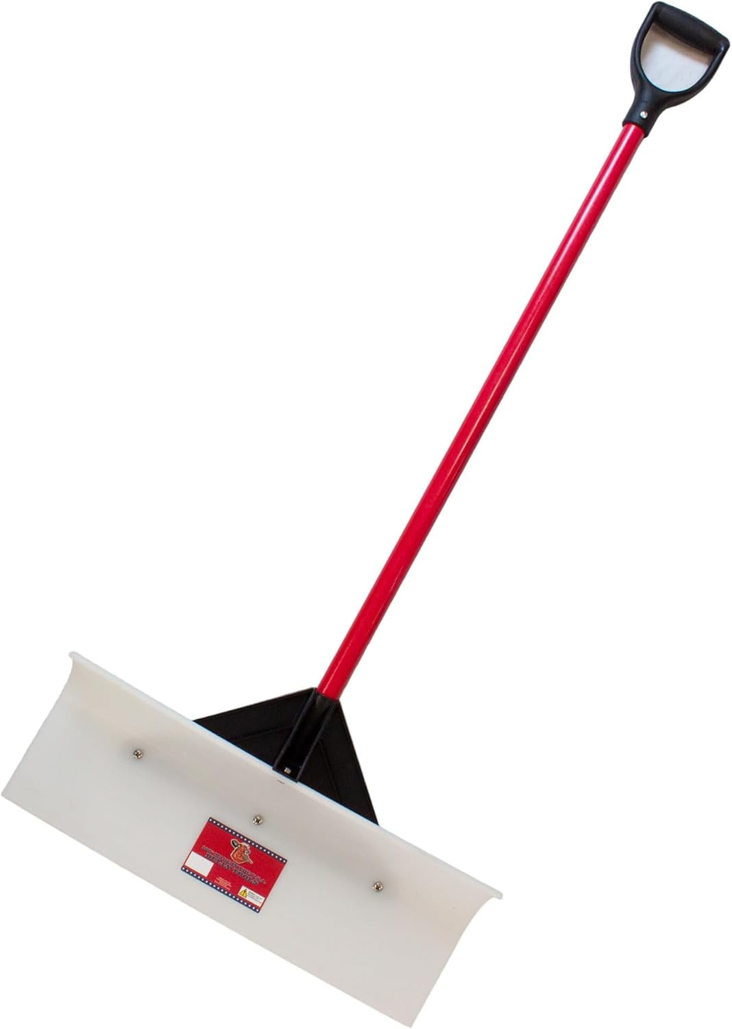 Bully Tools Heavy Duty Snow Pusher - High Molecular Weight Shovel with ...