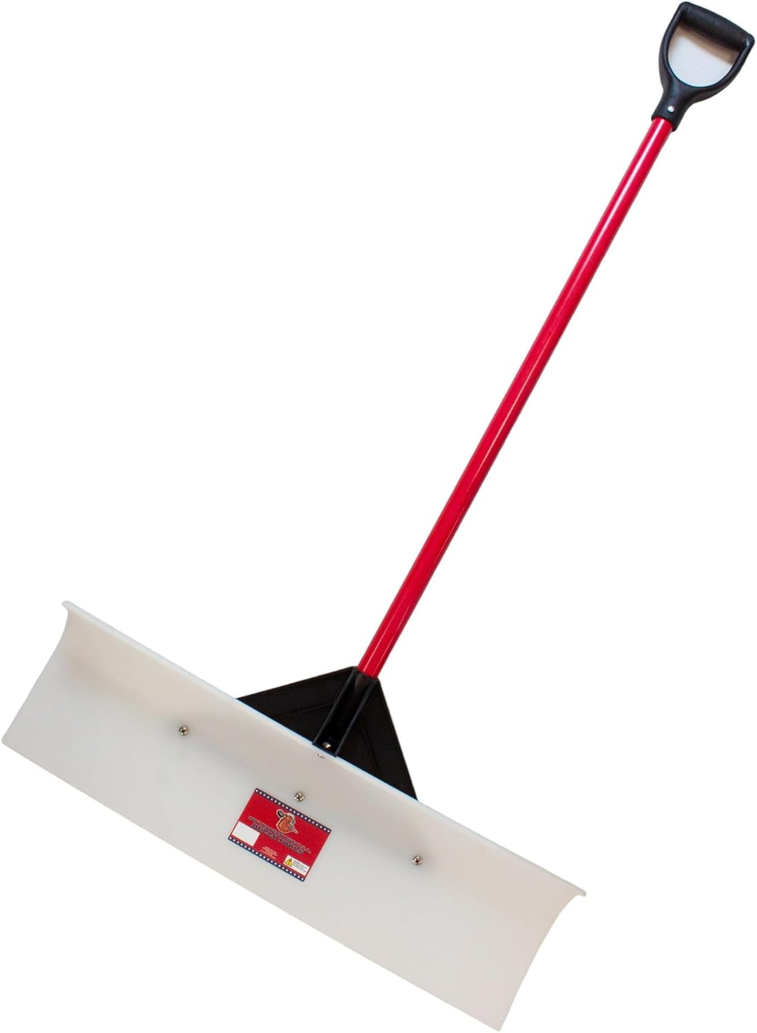 Bully Tools Heavy Duty Snow Pusher/Plow - 100% Made in The USA, Wide ...