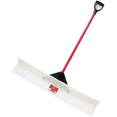 Free Shipping! Bully Tools 92816 Steel Snow Pusher with Fiberglass Long ...