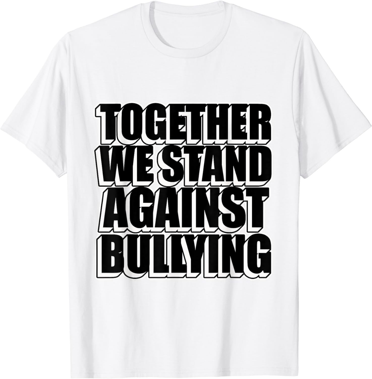 Bullying Prevention - Together against Bullying Friendship T-Shirt ...