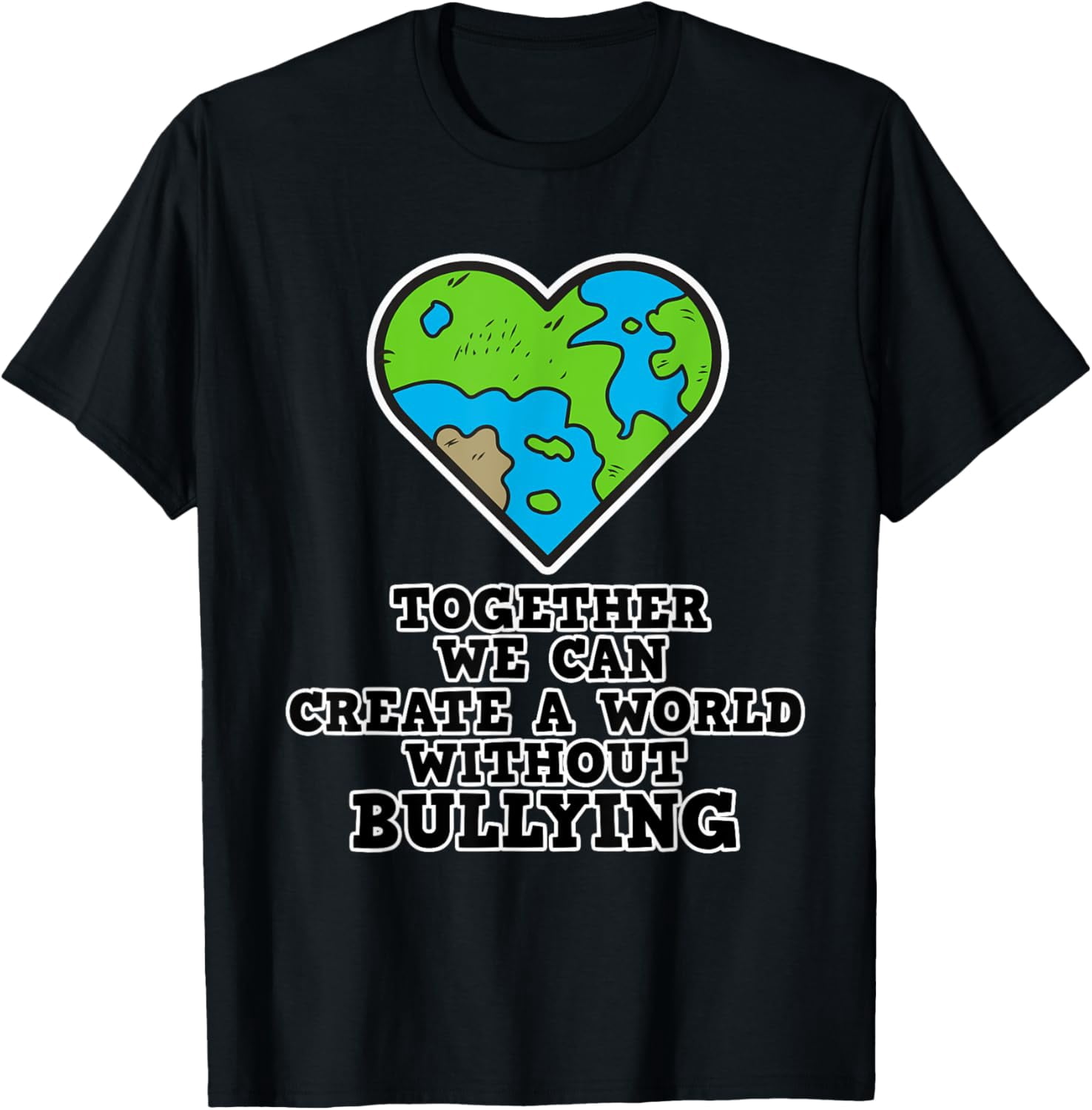 Bullying Prevention - World without Bullying - Anti-bullying T-Shirt ...