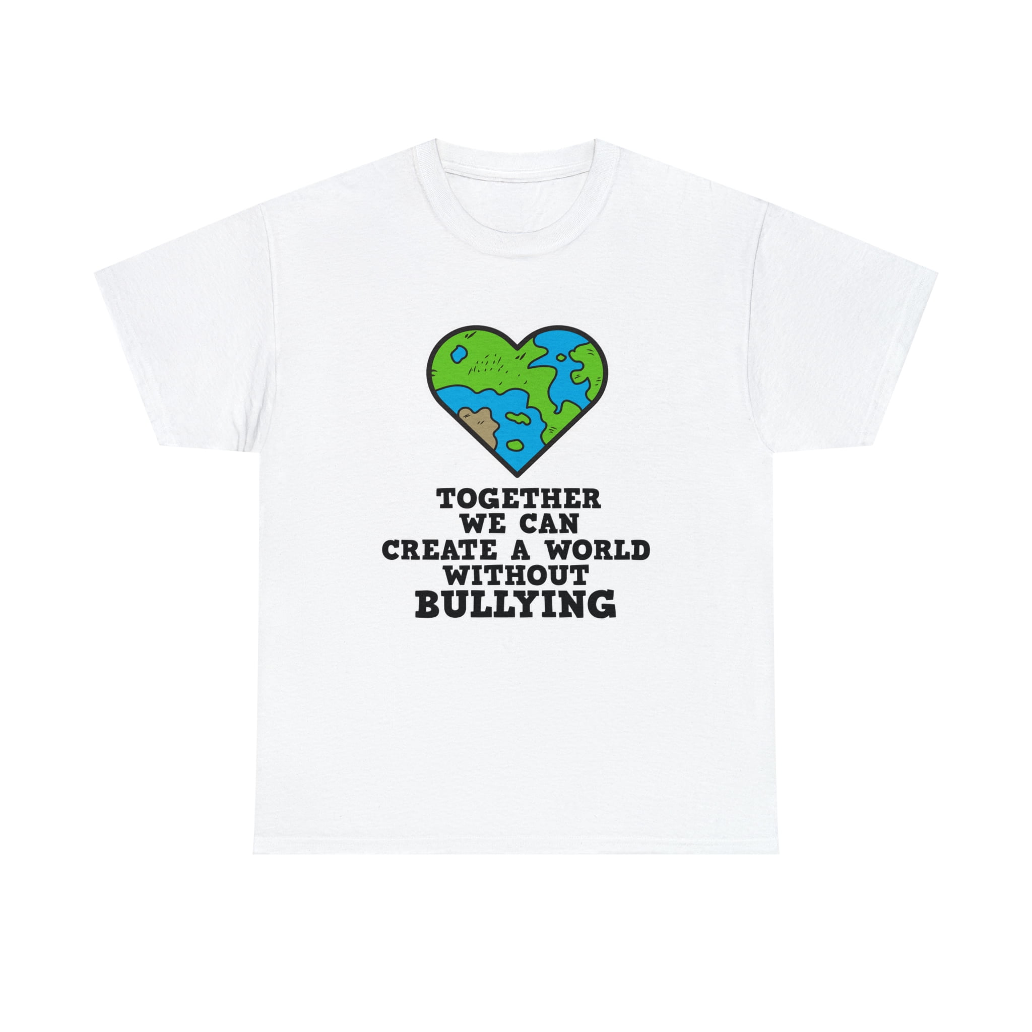 Bullying Prevention - World without Bullying - Anti bullying Tshirt ...