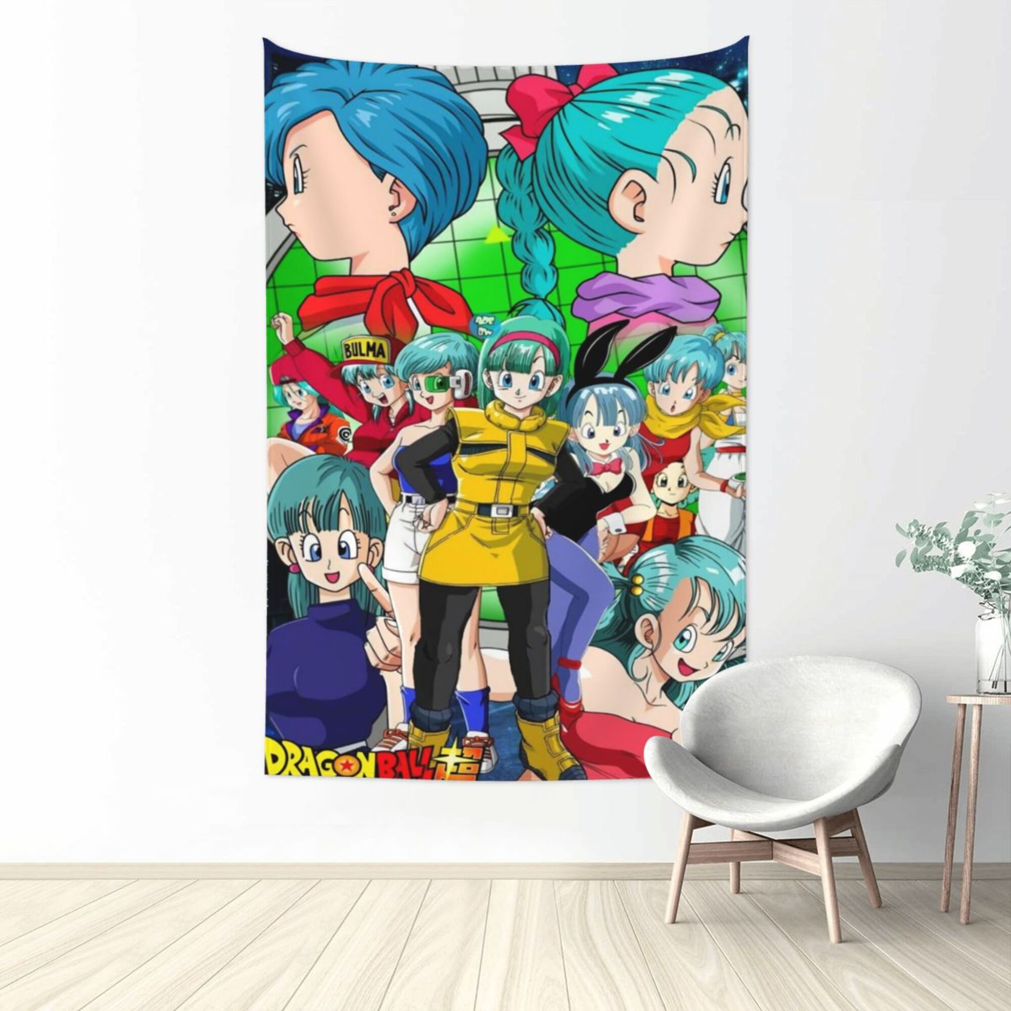 Bulma Anima Tapestry Movie Decoration Tapestry Tapestry Bedroom,Living Room,Dormitory Tapestry ...