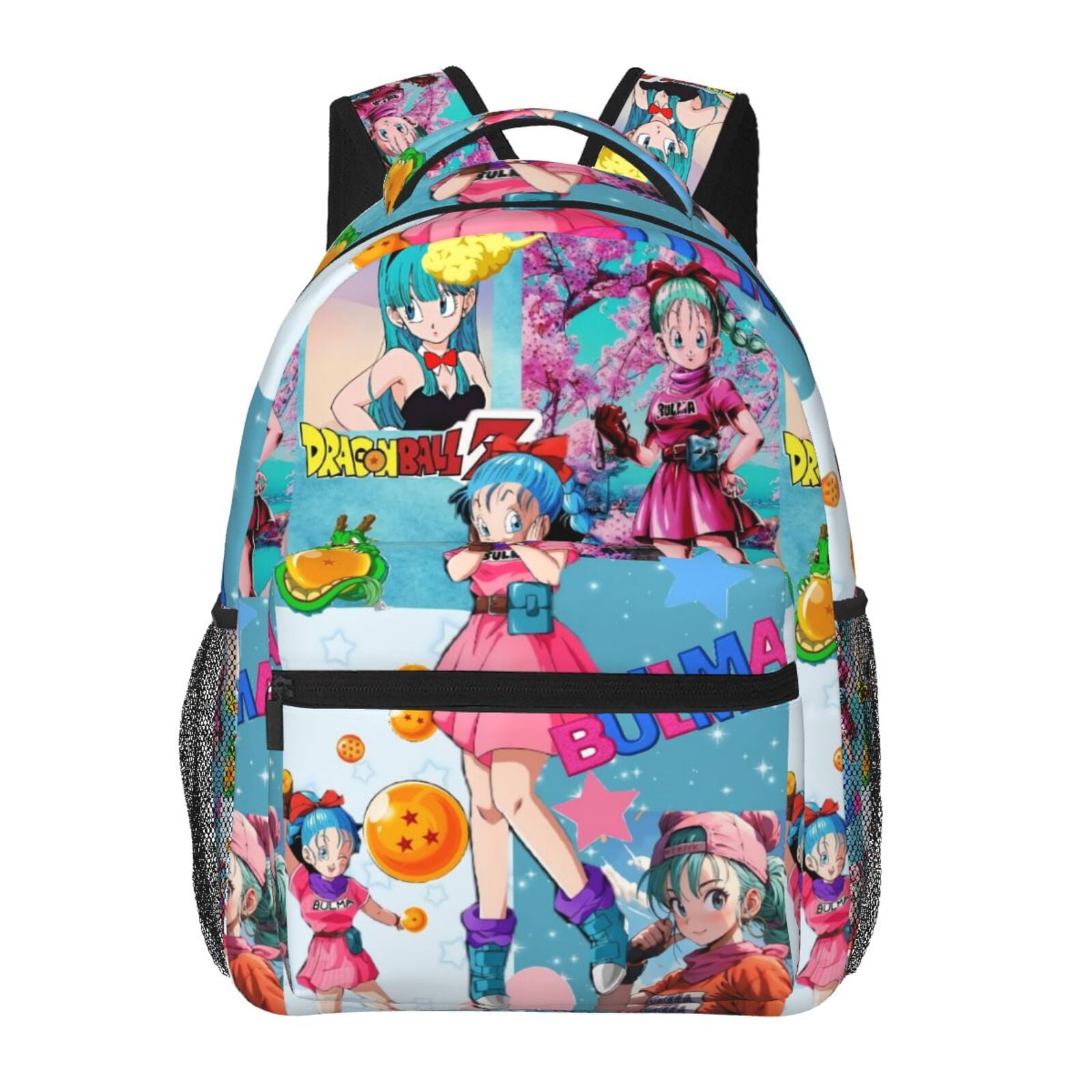 Bulma Backpacks All Over Print Cartoon College School Laptop Bag ...