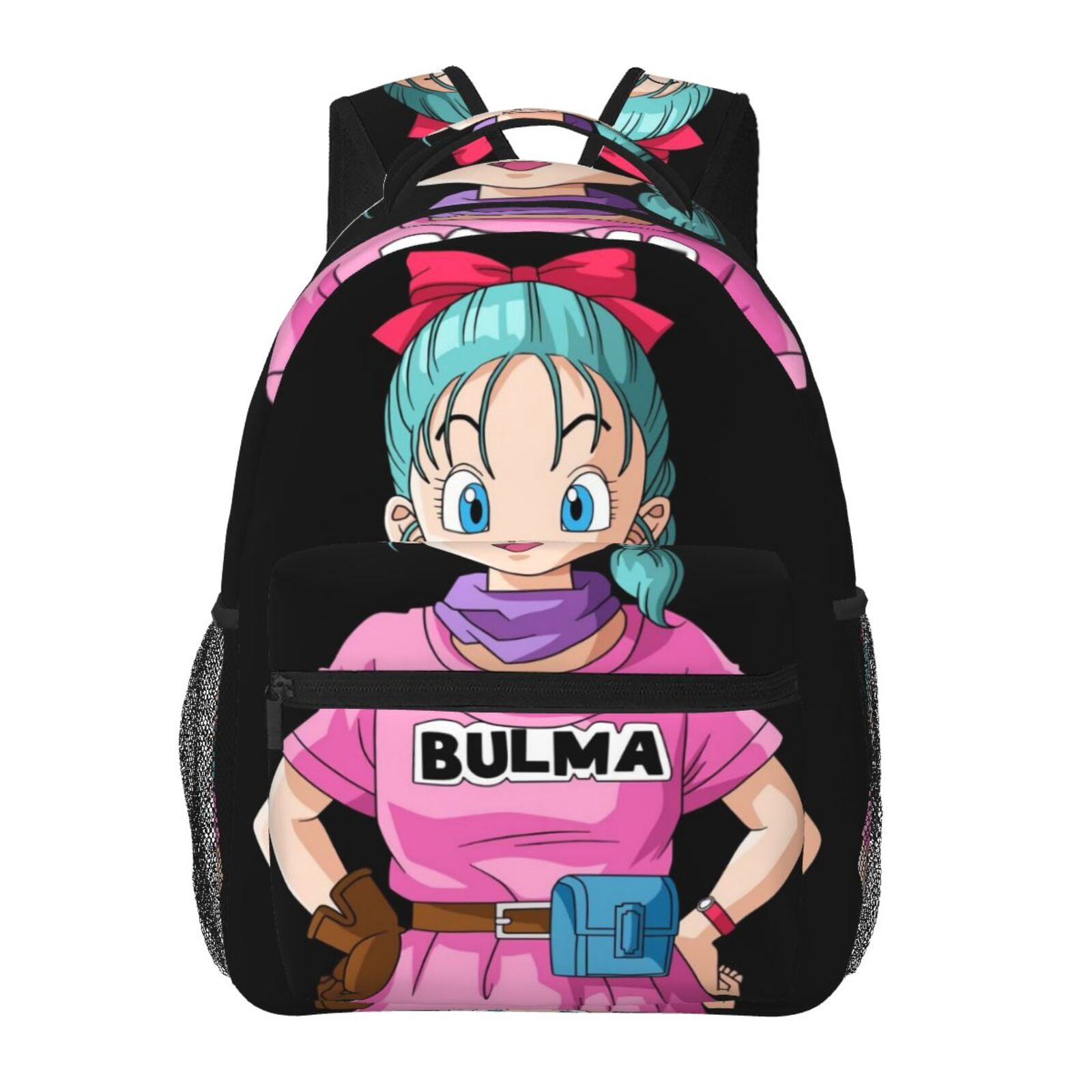 Bulma Backpacks All Over Print Cartoon College School Laptop Bag ...