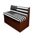 Bulopur Black American Flag RV Cushion Covers for Dinette Booth Seats ...