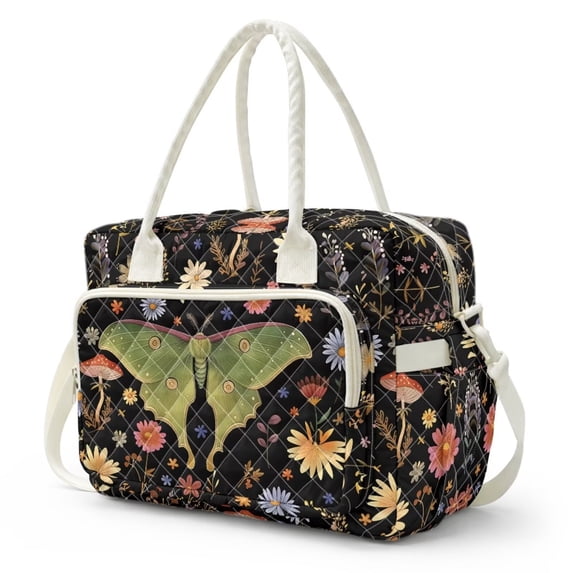 Bulopur Butterfly Quilted Large Lunch Bag Fashion Insulated Lunch Bags ...