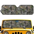 Bulopur Camo Hunting Branch Windshield Sun Shade, Forest Print Front ...