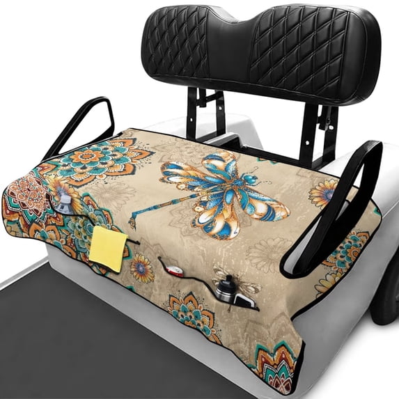 Bulopur Dragonfly Golf Cart Seat Covers for 2-Person Seats Easy to ...